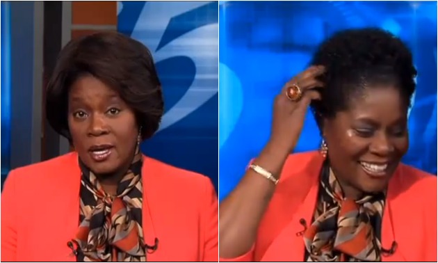Black News Anchor Reveals Her Natural Hair