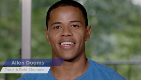 Track Superstar Allen Dooms On How His Mentor Changed His Life