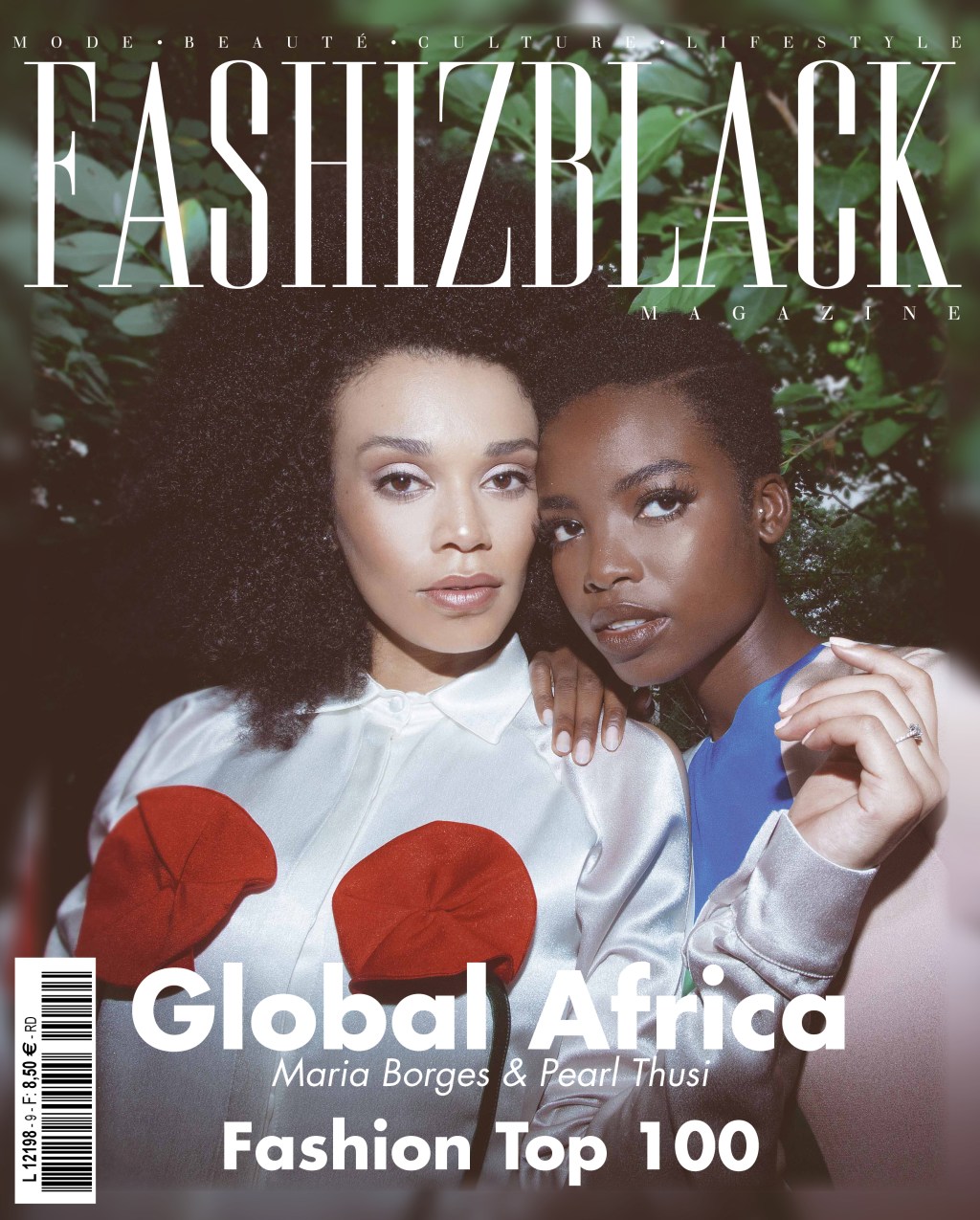 Pearl Tusi & Maria Borges On The FASHIZBLACK Magazine Cover