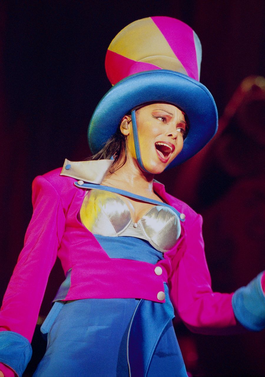 Janet Jackson's Greatest Performance Photos Through The Years