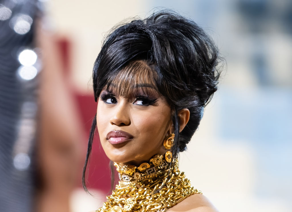 Cardi B Reveals Her Face Tat In Honor Of Her Son Wave