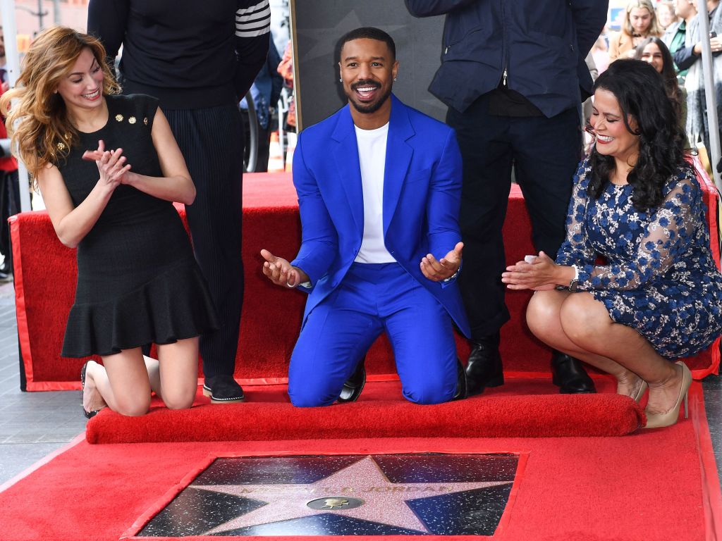 Michael B Jordan Receives A Star On The Hollywood Walk Of Fame
