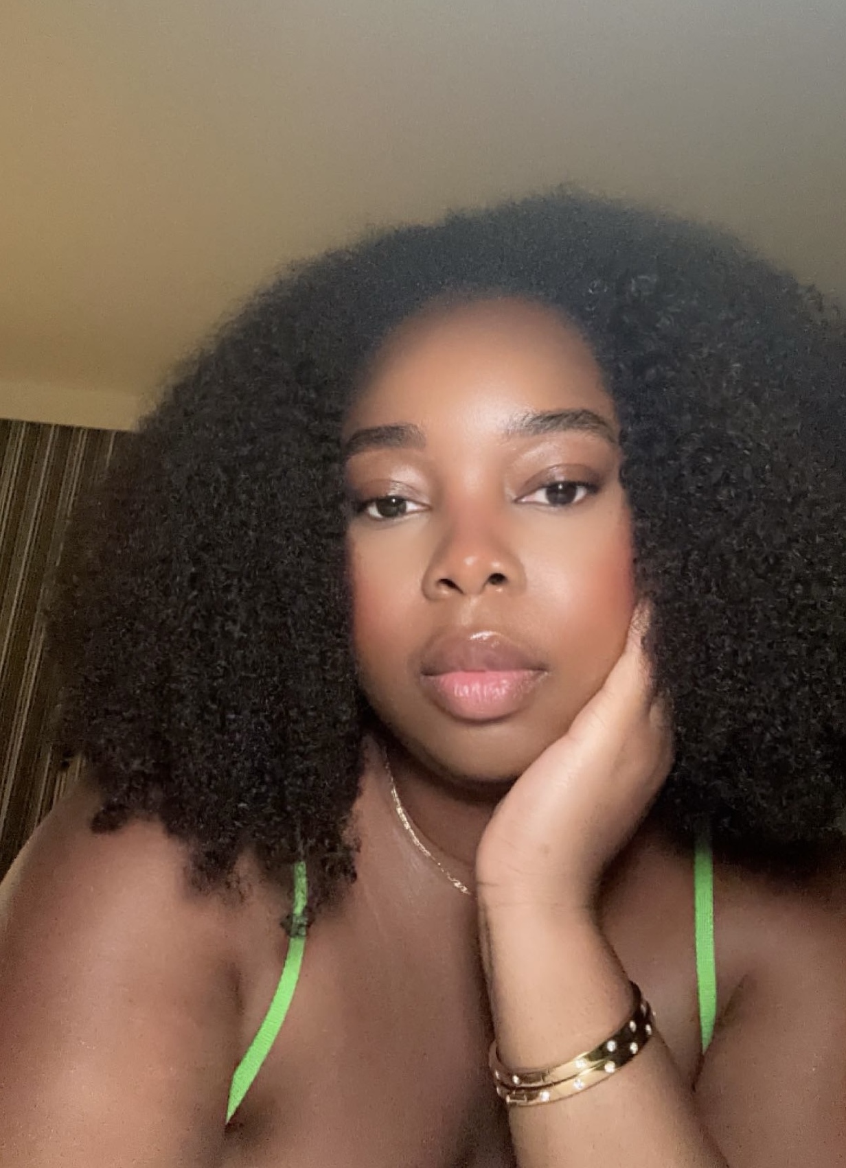 LBL's Afro Kinky Curly Extensions Are Perfect for Flip-Over Sew-Ins