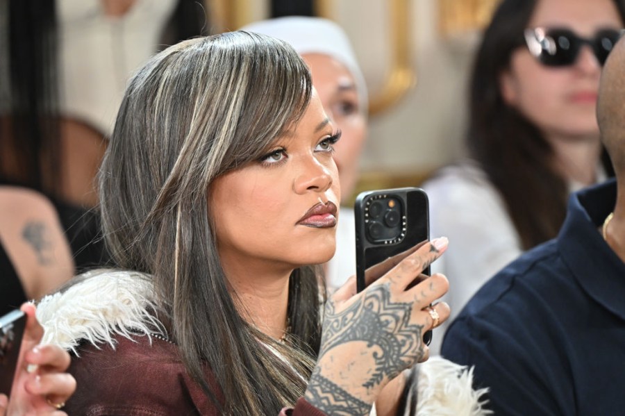 Rihanna FaceTimes GloRilla During Savage X Fenty Shoot