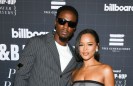 See Serayah & Joey Bada$$'s Dreamy Blue Baby Shower Pics