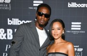 See Serayah & Joey Bada$$'s Dreamy Blue Baby Shower Pics