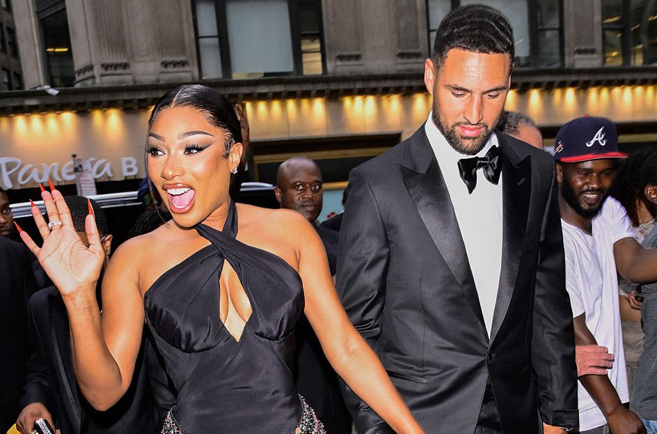 See Megan Thee Stallion & Klay Thompson's Red Carpet Debut