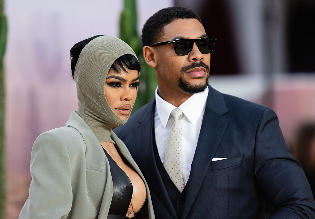 Aaron Pierre Says Being With Teyana Taylor Is 'A Joy'