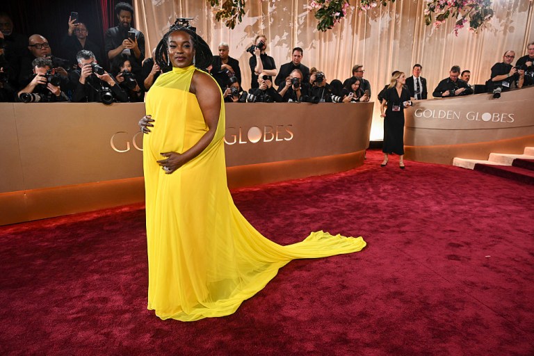 Wunmi Mosaku Debuts Baby Bump At 2026 Golden Globes